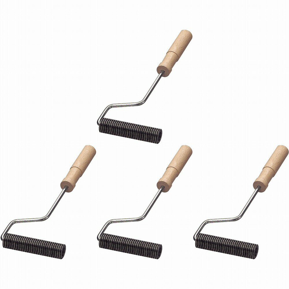 大刷毛製造 ｢テツネジローラー｣脱泡用 径25φ 4インチ 特長 ●適度な重量の普及型。●ガラス繊維に樹脂を完全に含浸させ、気泡残りがないよう充分になじませる脱泡用ローラー。大刷毛製造 ｢テツネジローラー｣脱泡用 径25φ 4インチ 特長 ...