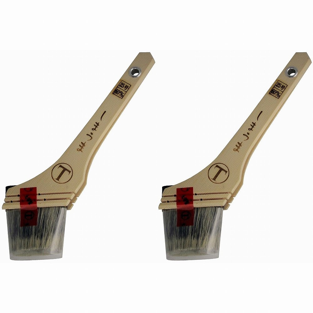 大塚刷毛 - しまうま 二液用 25号 筋違/胡麻毛 特長 ●長時間でも安定した腰感。 仕様 ●山羊毛 ご注意 ●用途以外に使用しないでください。●毛払いをしないで使用しますと、抜け毛が塗装面に付着する場合がありますので、手で不要な毛を払っ...