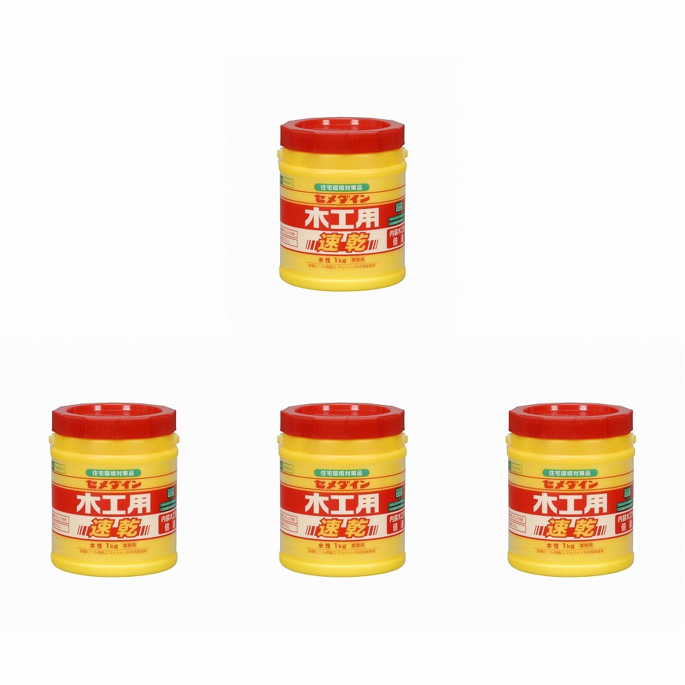 特長●木工用接着剤の速乾タイプです。●使いやすく、安全性の高い水系タイプです。●固まると透明になります。●刃物を傷めず切削加工できます。●日本接着剤工業会 JAIA F☆☆☆☆規格品、 4VOC基準適合品です。用途●内装木工事全般に。●家具...
