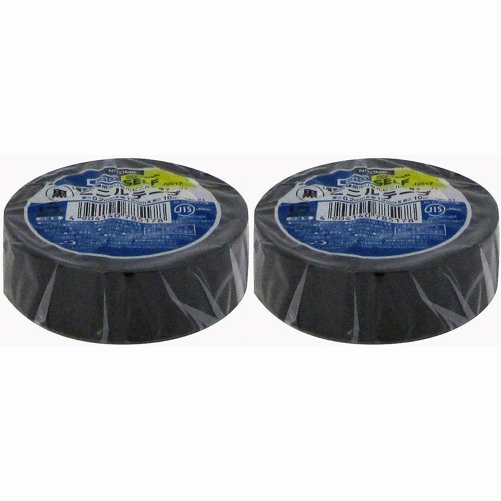 ニトムズ - ビニールテープ No.21 黒(19mm×10m) - J2517 特長 ●電気絶縁性に優れ、端末はがれが少なく、配線工事に適します。●電気絶縁性に優れ、施工後も特性がほとんど低下しません。●端末剥がれが少なく、配線工事が確実...