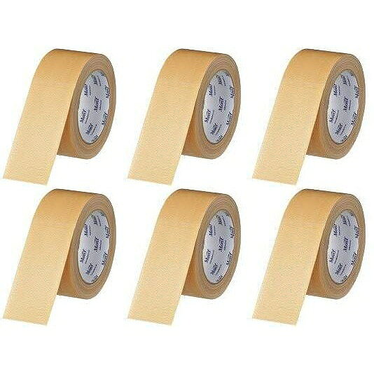 古藤工業 - Monf 梱包用音が静かな 布テープNo8003(50mm×25m) 特長 ●テープを引き出す音が出にくい布テープ。●引き出す力も軽いため作業しやすく、段ボールの梱包や各種包装用の一般梱包に使用頂けます。 仕様 ●粘着剤：天然...