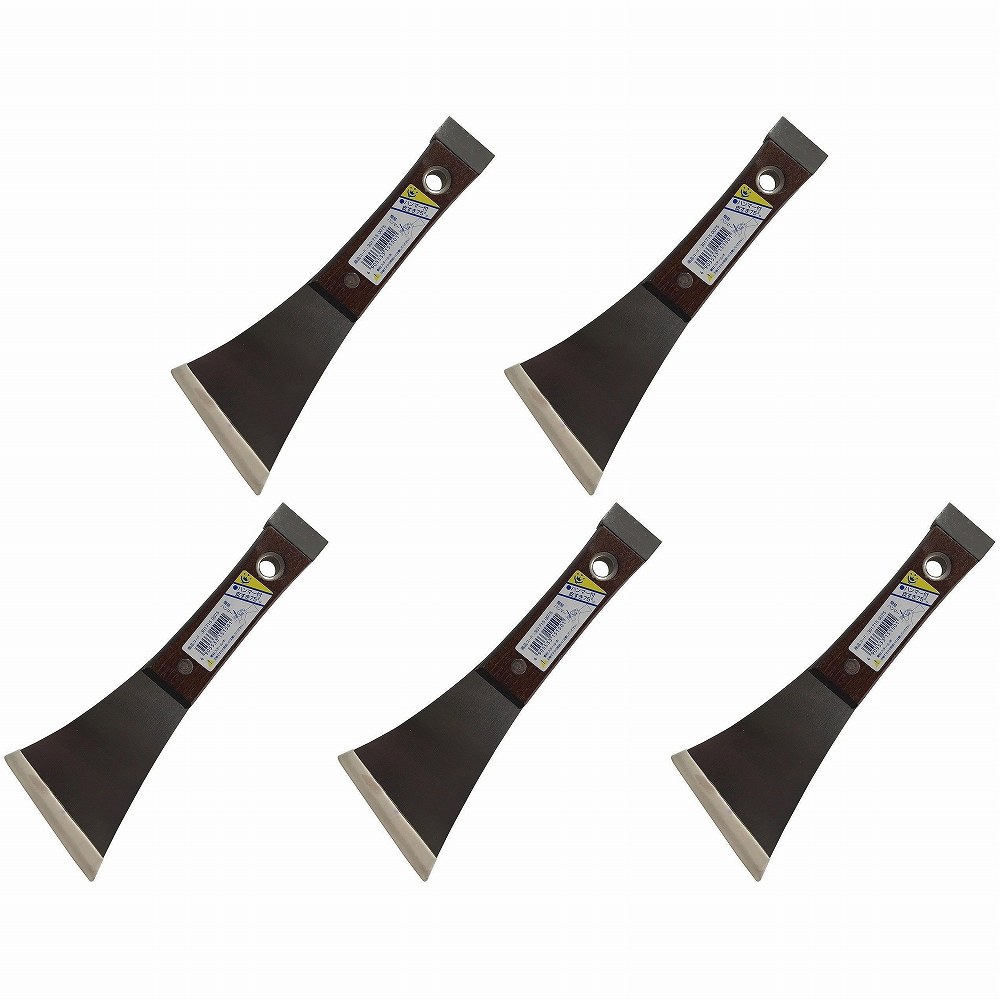 ハンディ・クラウン - ハンマー付皮すき Y型(75mm) 特長 ●ケレン等の下地処理に。 仕様 ●刃：スチール●柄：自然木●金具：ステンレス ご注意 ●本来の用途以外には使用しないでください。●こどもの手の届かないところに保管してください...