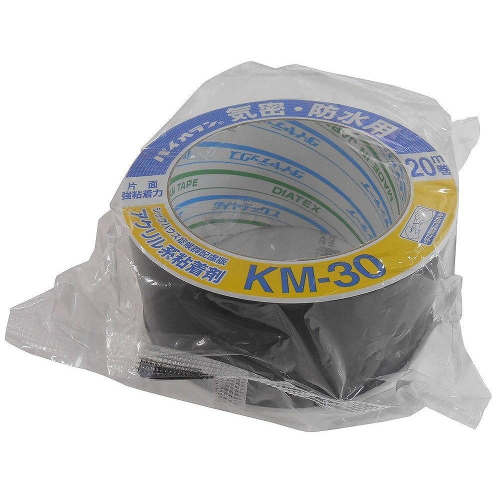 パイオラン　気密防水用テープ　片面タイプ（強粘着）　50mm×20m　ブラックJAN：4967529513151メーカー：ダイヤテックス（株） / ブランド：パイオラン / 原産国：日本特長●シックハウス症候群対応型防水テープです。●アクリ...