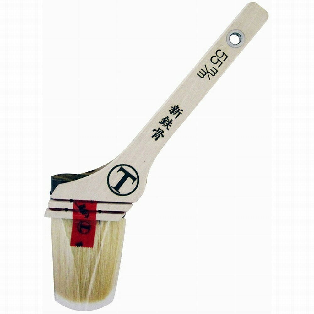 大塚刷毛 - NEW 新鉄骨 筋違 白(55mm) 特長 ●塗料飛散がなく、環境にも優しい実力派。●鉄骨の広い面や、橋梁の塗装用、プラント用に開発された耐久性抜群の刷毛。●手に軽くフィットし、疲れないよう工夫されたデザイン。●塗料飛散がなく...