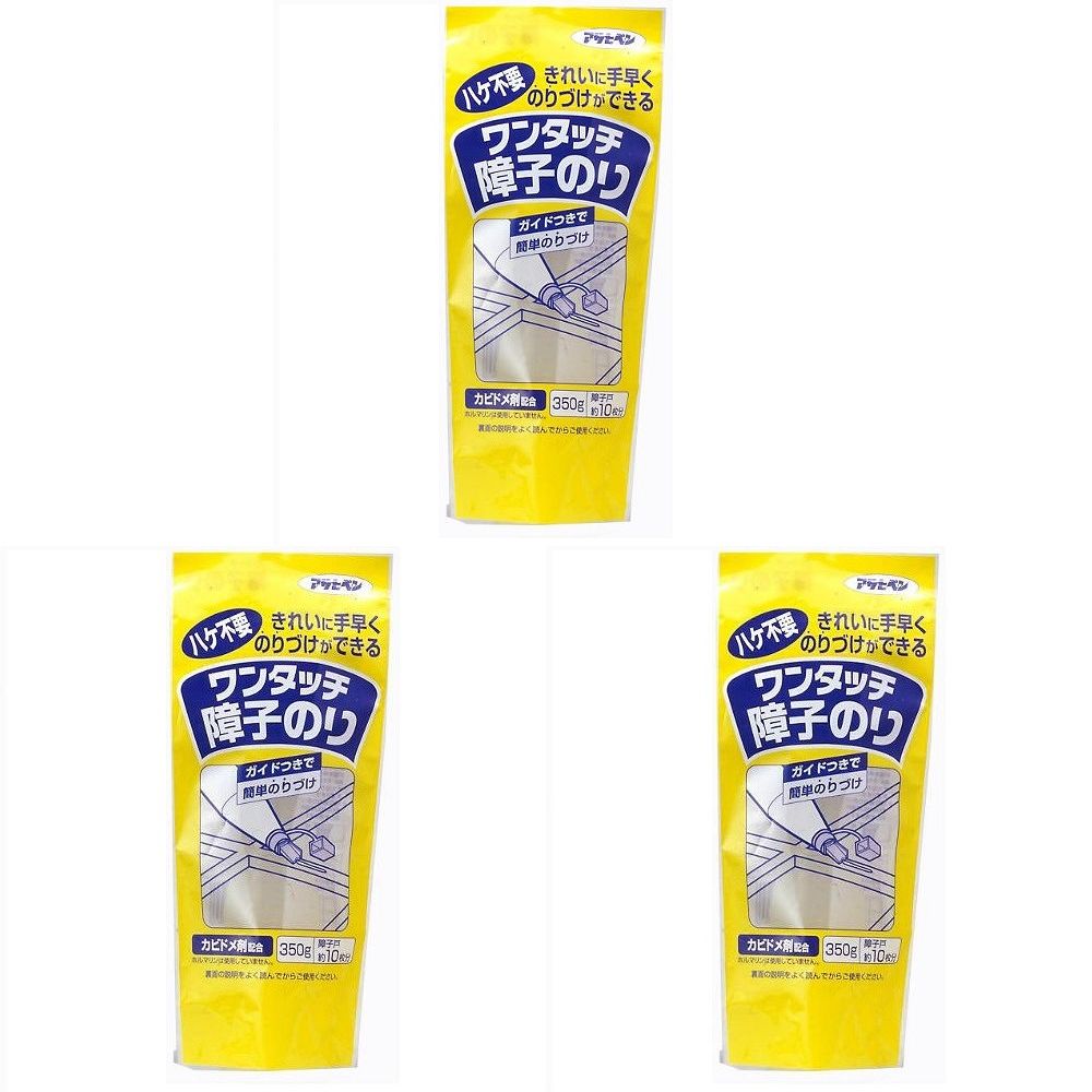 ◆■ハケ不要◆特長◆●きれいに手早くのりづけができます。 　特徴 ●きれいに手早くのりづけができます。 ■ハケ不要 【使用面積】350g 障子戸 約10枚分