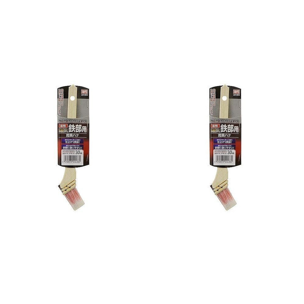 特長 ●アサヒペンおすすめの油性高耐久鉄部用塗料の推奨刷毛。 ●塗料の含み・吐き出しに優れセミプロ感覚できれいに塗れる。 ●厳選された数種類の化学繊維を配合した独自の毛組。 ●本職とじ式で毛厚があり、毛量が多いので塗料含みがよく1回の作業で...