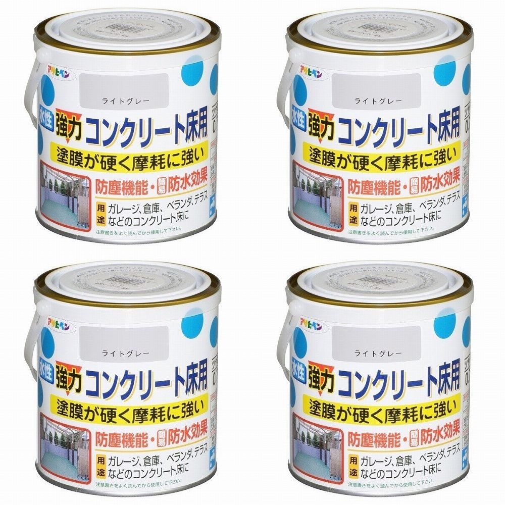 ◆ベランダやガレージのコンクリート床に塗れる 耐摩耗性、耐ガソリン性、耐水性など耐久性に優れている◆特長◆●ベランダやガレージのコンクリート床などに手軽に塗れる水性塗料で、乾燥がはやく、美しいツヤに仕上がります。 ●特殊なアクリルエマルショ...