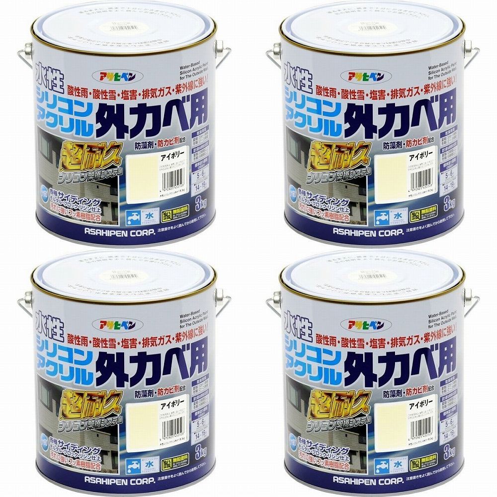◆各種サイディングの塗り替えに◆特長◆●特殊フッ素樹脂、シリコン架橋システム及び紫外線劣化防止剤(HALS)の相乗効果により汚れにくく、耐久性が格段に優れた高性能塗料です。 ●防カビ剤・防藻剤の配合により、長期間カビ・藻(モ)・コケの発生を...