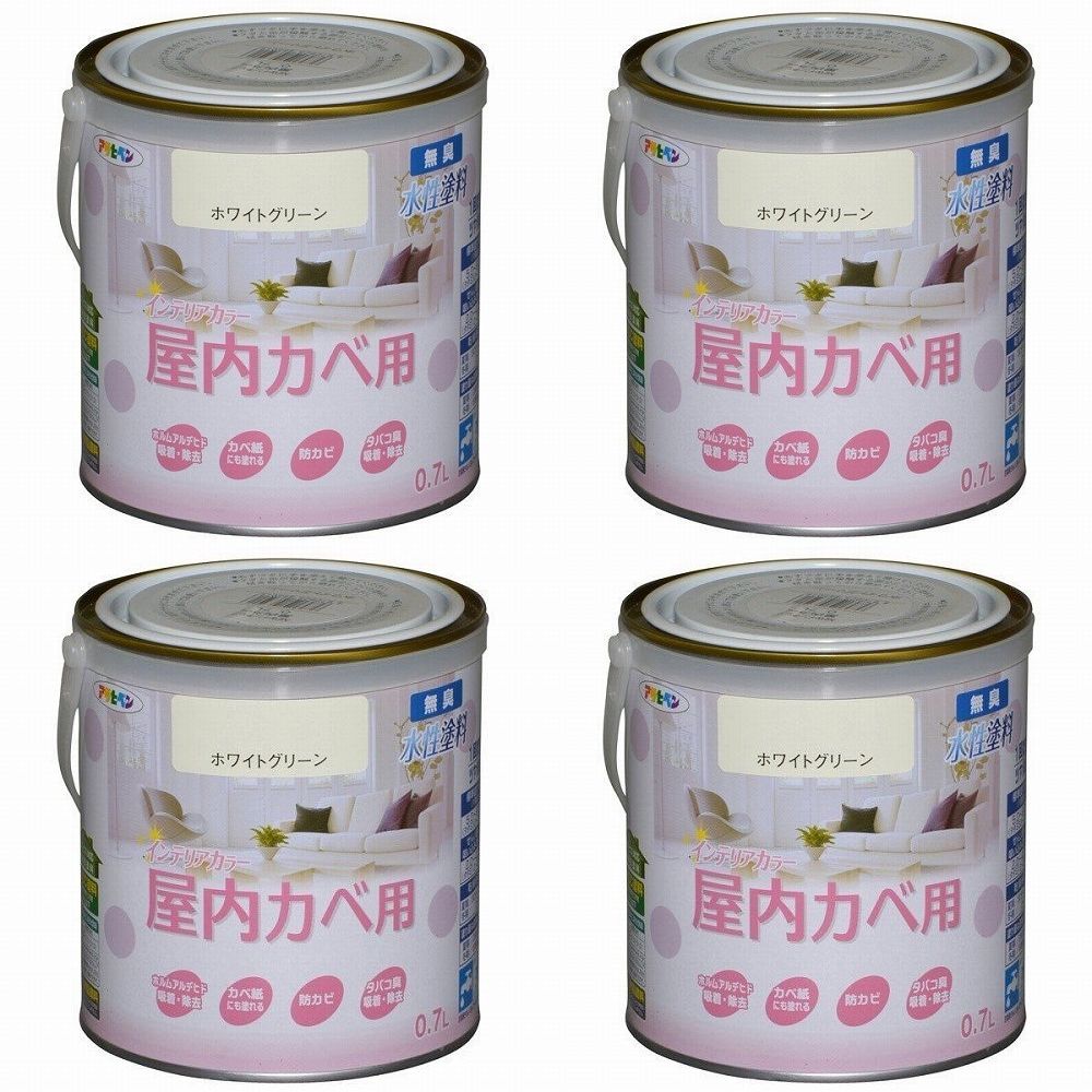 ◆カベ紙の上に直接塗れる塗料◆特長◆【屋内カベ用】 ●塗料に含まれるVOC（揮発性有機化合物）は0.1%以下であり、シックハウスの原因とされるホルムアルデヒドを吸着・除去する環境保護塗料です。 ●カベ紙・ビニールカベ紙の上にも塗ることができ...