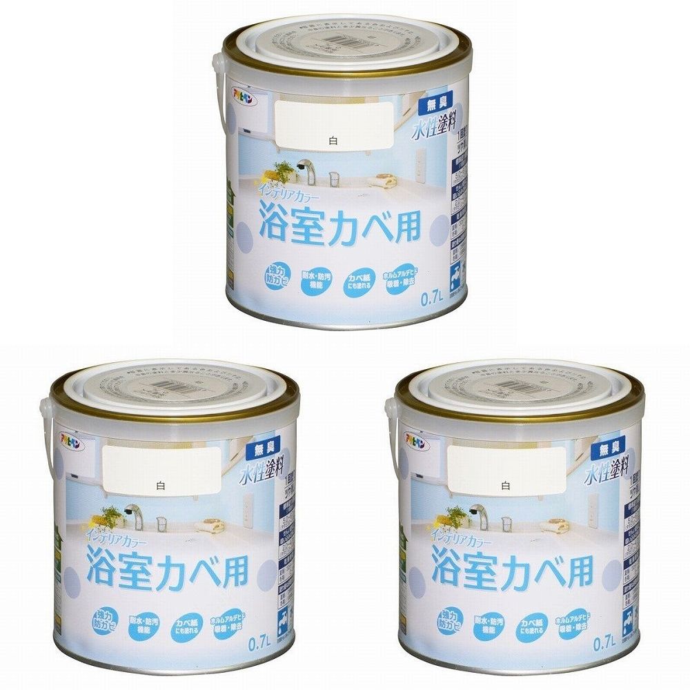 ◆カベ紙の上に直接塗れる塗料◆特長◆【屋内カベ用】 ●塗料に含まれるVOC（揮発性有機化合物）は0.1%以下であり、シックハウスの原因とされるホルムアルデヒドを吸着・除去する環境保護塗料です。 ●カベ紙・ビニールカベ紙の上にも塗ることができ...