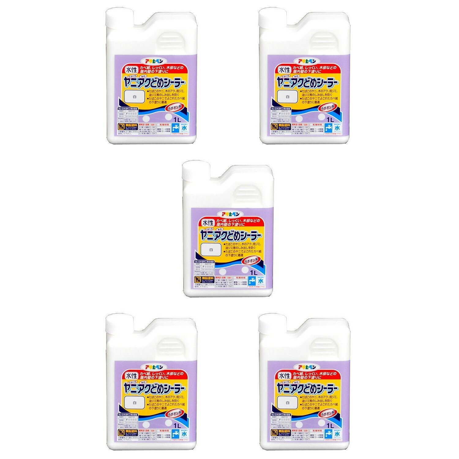 ◆カベ紙・モルタル・木部などの壁の下塗りに◆特長◆●優れた吸着性を有し、たばこのヤニ、油ジミ、雨ジミ、木のアク等のしみ出しを防止します。 ●たばこのヤニ等でよごれたカベ紙の上にも塗れる下塗り剤です。 ●旧塗膜及び上塗り塗料への付着性に優れて...