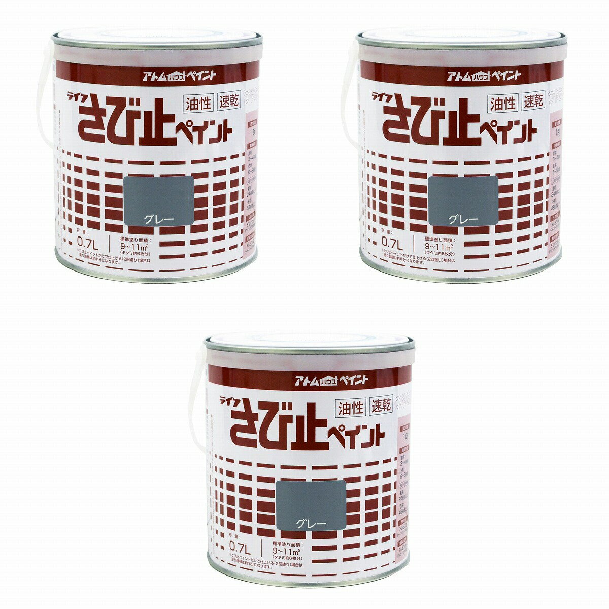 ※色見本はご使用端末により若干の誤差がございますので、ご注意ください。 【特長】 ・2回塗れば上塗りなしの「つやあり仕上げ」が可能。 【属性・仕上がり感・塗り回数】 ・油性つやあり1回塗り（要上塗り） 　2回塗れば上塗り不要。 【用途】 ・...