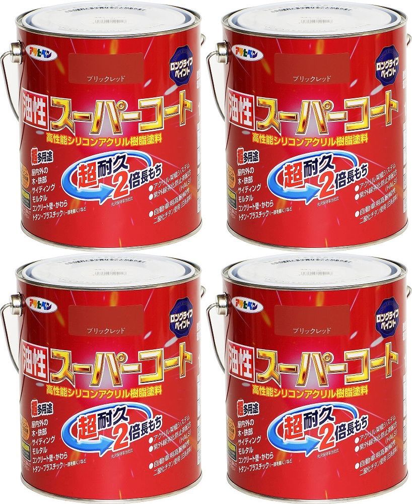◆油性多用途塗料 超耐久！超多用途！◆特長◆● シリコンアクリル樹脂のシリコン架橋システム及び紫外線劣化防止剤(HALS)の相乗効果により、汚れにくく、耐久性が格段に優れた高性能塗料です。 ● モルタルやコンクリート壁などアルカリ面にも塗装...
