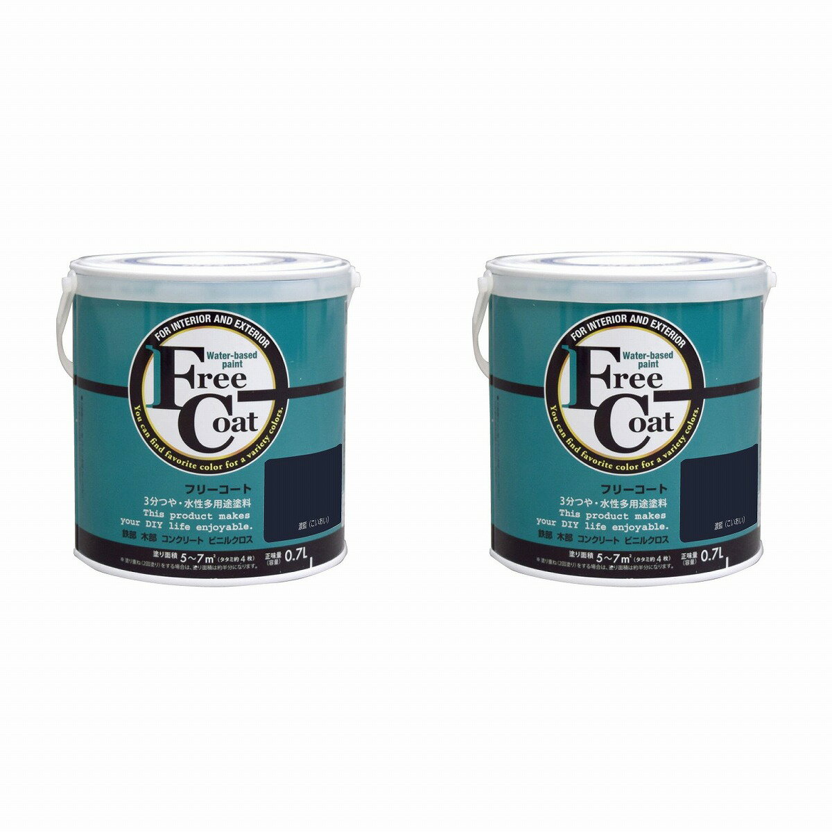 ※色見本はご使用端末により若干の誤差がございますので、ご注意ください。 【特長】 ・リノベーション・リメイクにお奨めのセミグロスペイント。 ・つや消しタイプより汚れに強く、塗りやすい塗料です。 ・多用途塗料でも塗れない、「かべ紙（ビニルクロ...