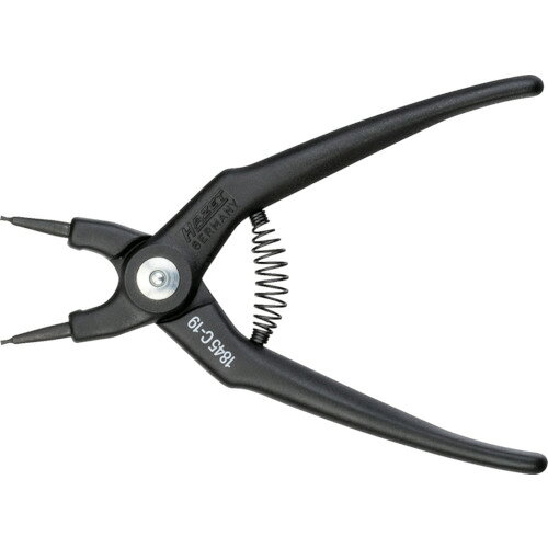 HAZET　スナップリングプライヤー（穴用）　爪先端径1．8mm JAN：4000896048748 メーカー：HAZET社 / ブランド：HAZET / 原産国：ドイツ 特長 ●強化樹脂グリップで、非常に軽量です。●爪一体型の軸はグリップ...