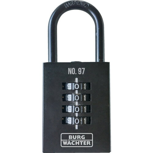 ブルク　ヴェヒター　ダイヤル式南京錠　ヌメロ　9750SB JAN：4003482395417 メーカー：BURG　WAECHTER社 / ブランド：ブルク　ヴェヒター / 原産国：中国 特長●高い防錆性能があります。●ツルと内部パーツには...