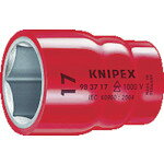 KNIPEX　絶縁ソケット　3／8X11mmJAN：4003773020585メーカー：KNIPEX社 / ブランド：KNIPEX / 原産国：ドイツ特長●耐久性と耐摩耗性に優れたクロムバナジウム鋼を使用しているため、長期間使用しても劣化し...