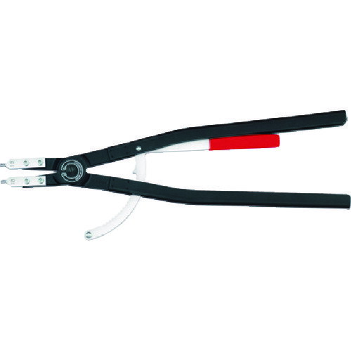 KNIPEX　穴用スナップリングプライヤー　直　122−300mm JAN：4003773024910 メーカー：KNIPEX社 / ブランド：KNIPEX / 原産国：ドイツ 特長●ロック機構付です。（解除可能）●先端チップは焼き入れ処理...