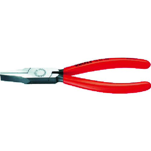 KNIPEX　2001−160　平ペンチ JAN：4003773033882 メーカー：KNIPEX社 / ブランド：KNIPEX / 原産国：ドイツ 特長 ●耐摩耗性に優れ、ハードな使用に最適です。●先端は平坦で、短く、幅広です。 仕様 ...