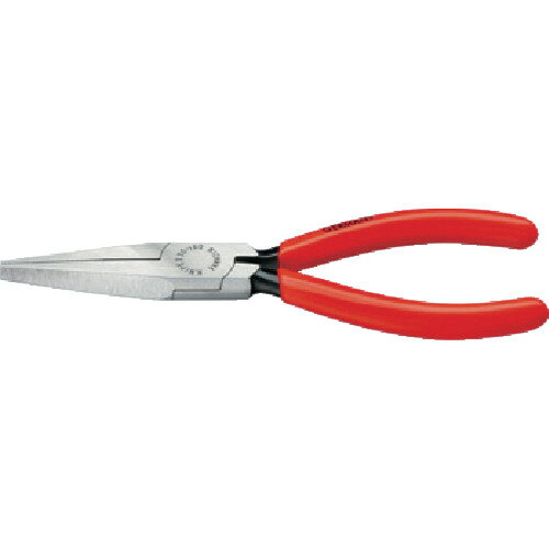 KNIPEX　ロングノーズプライヤー　140mm JAN：4003773033936 メーカー：KNIPEX社 / ブランド：KNIPEX / 原産国：ドイツ 特長●耐摩耗性に優れ、ハードな使用に最適です。 仕様●全長(mm)：140●先端...