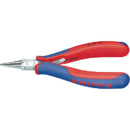 KNIPEX　精密用プライヤー　丸　115mm JAN：4003773035121 メーカー：KNIPEX社 / ブランド：KNIPEX / 原産国：ドイツ 特長●極めて精密なエレクトロニクス関連、精密機器関連の組み立て作業に最適な高精度の...