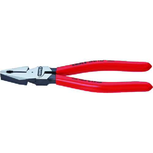 KNIPEX　強力型ペンチ　プラスチックハンドル　200mm JAN：4003773039679 メーカー：KNIPEX社 / ブランド：KNIPEX / 原産国：ドイツ 特長 ●てこの原理を最大限に発揮する独特のレバーデザインにより、通常...