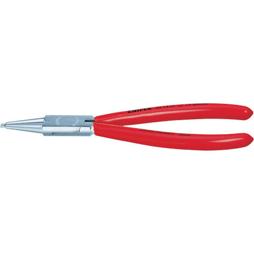 KNIPEX　穴用スナップリングプライヤー　19−60mm JAN：4003773042945 メーカー：KNIPEX社 / ブランド：KNIPEX / 原産国：ドイツ 特長●穴用スナップリングの取り付け、取り外しに適しています。●鍛造によ...