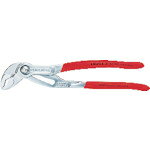 KNIPEX　ウォーターポンププライヤー　コブラ　ソフトプラスチックハンドル　250mmJAN：4003773043805メーカー：KNIPEX社 / ブランド：KNIPEX / 原産国：ドイツ特長●プッシュボタンにより、素早く簡単にアゴの...