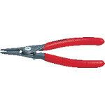 KNIPEX　軸用精密スナップリングプライヤー　オープンリミッター付き　3−10mm JAN：4003773061748 メーカー：KNIPEX社 / ブランド：KNIPEX / 原産国：ドイツ 特長●リングの開きすぎを防ぎ、連続作業が可能...