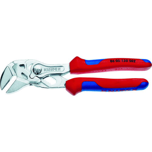KNIPEX　プライヤーレンチ　150mm　ESD対応JAN：4003773071785メーカー：KNIPEX社 / ブランド：KNIPEX / 原産国：ドイツ特長●インシュロックの取り外し作業に、頭を潰して外すので、配線を傷めません。●つ...