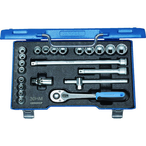 GEDORE　【売切廃番】　ソケットセット　3／8　D30HMU‐3 JAN：4010886624043 メーカー：GEDORE社 / ブランド：GEDORE / 原産国：ドイツ 特長●【在庫限り特価にてご提供】特価前オレンジブック価格：6...