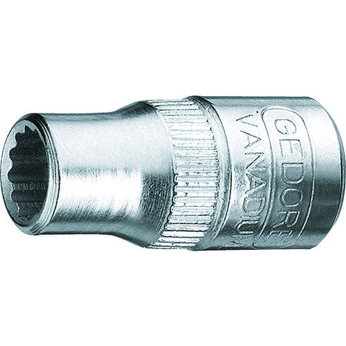 GEDORE　12角ソケット4mm　差込角6．35mm JAN：4010886832141 メーカー：GEDORE社 / ブランド：GEDORE / 原産国：ドイツ 特長 ●ローレット加工を施すことで、手から滑り落ちにくいです。●ユニットド...