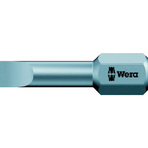 Wera　800／1　TZ　ビット　1．0 JAN：4013288011176 メーカー：Wera社 / ブランド：Wera / 原産国：チェコ 特長 ●トーションの作用により、先端分への過負荷が分散され、ビットの長寿命化を実現しています。...