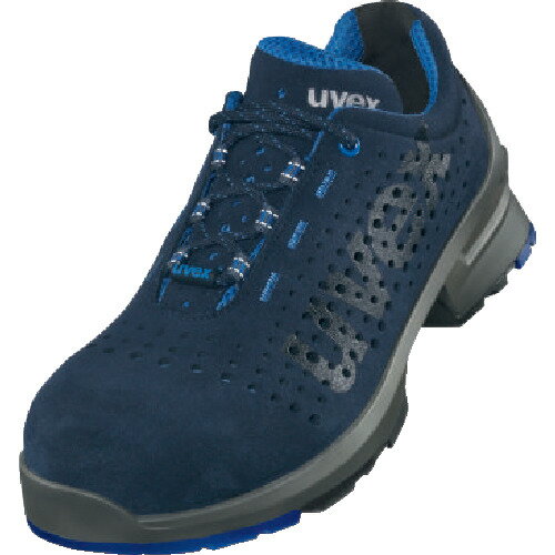 UVEX　作業靴　uvex1　ローシューズ　ネイビー　27．5CMJAN：4031101655970メーカー：UVEX社 / ブランド：UVEX / 原産国：イタリア特長●ウベックス独自のメタルフリー先芯により軽量化を実現しました。●人間工...