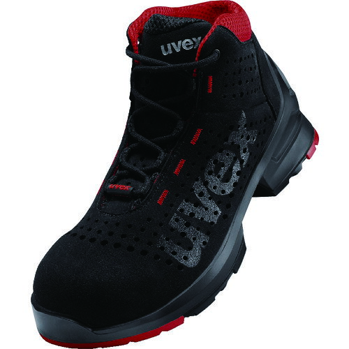 UVEX　ブーツ　ブラック　24．5CMJAN：4031101747989メーカー：UVEX社 / ブランド：UVEX / 原産国：イタリア特長●足首で締め具合を調整でき、しっかり固定できます。●ウベックス独自のメタルフリー先芯により軽量化...