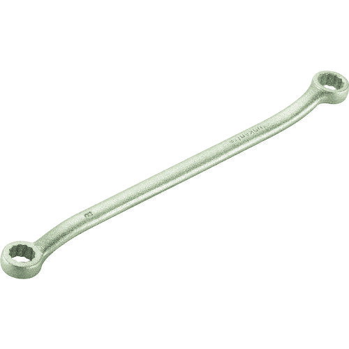 Ampco　両口45度メガネレンチ　二面幅寸法10×12mmJAN：4547230014071メーカー：スナップオン・ツールズ（株） / ブランド：Ampco / 原産国：アメリカ特長●めがね部は12角で、45°のオフセットです。●耐腐食性...