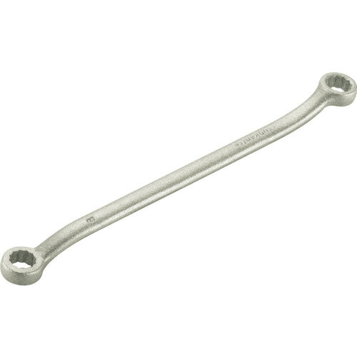 Ampco　両口45度メガネレンチ　二面幅寸法19×24mmJAN：4547230014224メーカー：スナップオン・ツールズ（株） / ブランド：Ampco / 原産国：アメリカ特長●めがね部は12角で、45°のオフセットです。●耐腐食性...