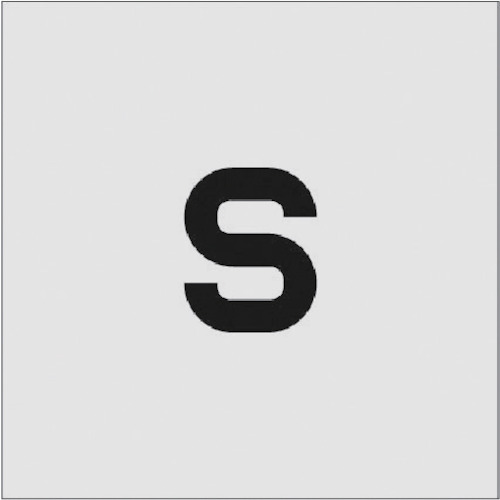 IM　ステンシル　S　文字サイズ50×40mmJAN：4560343372524メーカー：（株）アイマーク / ブランド：IM / 原産国：日本特長●吹付用のステンシルプレートです。●ポリプロピレンの薄い板のため曲面にそわせて使用することが...
