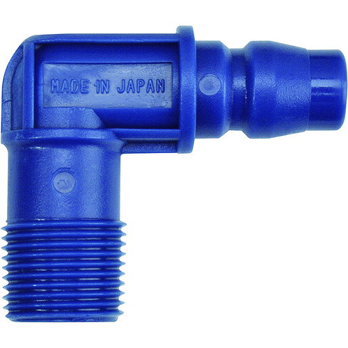 JOPLAX　樹脂エルボプラグJAN：4562115962889メーカー：ジョプラックス（株） / ブランド：JOPLAX / 原産国：日本特長●エルボタイプは、狭い個所での脱着が容易にできます。●プラスチックの最大のメリットを生かして、浄...