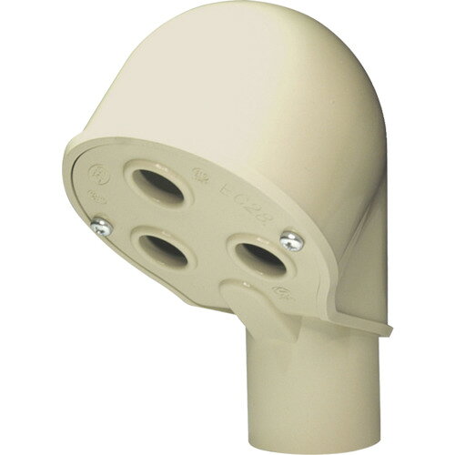 日動電工　エントランスキャップ28（アイボリー）JAN：4571486500187メーカー：日動電工（株） / ブランド：日動電工 / 原産国：日本特長●高耐候性・耐衝撃性樹脂を使用し、グレードアップしました。用途●低圧引込線の取り出し口の...