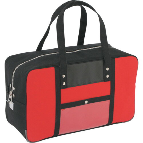 SANEI　帆布メール用ボストン（L）馬蹄錠金具付　赤JAN：4573156060076メーカー：三栄産業（株） / ブランド：SANEI / 原産国：日本特長●擦り切れに強く、耐久性に優れた帆布生地を使用したボストンバッグです。●既にお持...