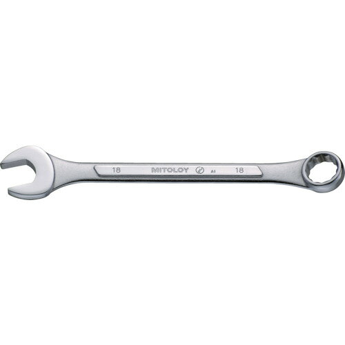 ミトロイ　コンビネーションレンチ　18mmJAN：4575100010571メーカー：水戸工機（株） / ブランド：ミトロイ / 原産国：日本特長●JISマーク表示品です。（20、25、28mmは除く）●抜群の耐久性です。用途●作業における...