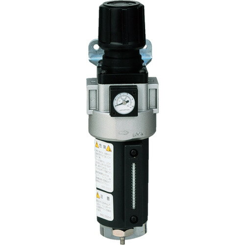 日本精器　フィルタ付減圧弁15Aモジュラ接続タイプJAN：4580117340962メーカー：日本精器（株） / ブランド：日本精器 / 原産国：台湾特長●エアフィルターとエアレギュレーターを一体化し、コンパクトにまとめた機器です。●空気中...