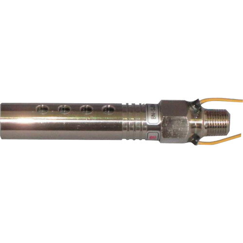 日本精器　熱風ヒータAタイプJAN：4580117343628メーカー：日本精器（株） / ブランド：日本精器 / 原産国：日本特長●圧縮空気を供給し、Max800℃の熱風を発生させます。●3種類の先端形状を選定できます。●専用スタンドによ...