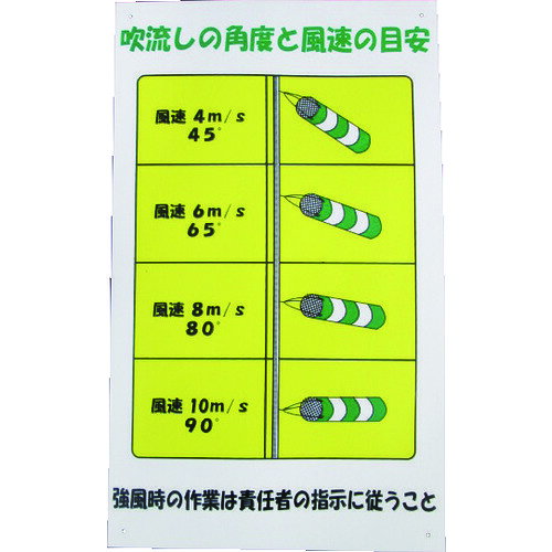 アラオ　吹流し標識JAN：4580179994332メーカー：アラオ（株） / ブランド：アラオ / 原産国：日本特長●吹流しの角度と風速の目安をひと目で確認できます。●風洞試験により、平均的な目安を確認できます。●簡単に設置できます。仕様...
