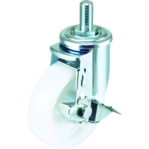 ワコーパレット　エアーキャスターねじ込みタイプ（自在S付）125mm　ナイロン（B入）車JAN：4582281061926メーカー：（株）ワコーパレット / ブランド：ワコーパレット / 原産国：日本特長●軽く動き、疲労が軽減できます。●自...