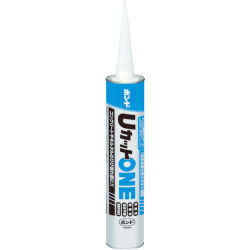 コニシ　UカットONE　333ml JAN：4901490048434 メーカー：コニシ（株） / ブランド：コニシ / 原産国：日本 特長 ●「計量」「混合」といった手間がない1液タイプで、「可使時間」の制約も受けないため、取り扱いが容易...