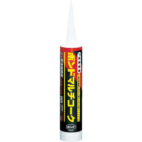 コニシ　ボンドマルチコーク　333ml　グレー　＃57010 JAN：4901490570102 メーカー：コニシ（株） / ブランド：コニシ / 原産国：日本 特長●変成シリコーンポリマーを主成分とする高性能シーリング材です。●日本シーリ...
