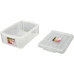 IRIS　234055　BOXコンテナ用フタ　C−43　クリアJAN：4905009185146メーカー：アイリスオーヤマ（株） / ブランド：IRIS / 原産国：日本特長●BOXコンテナ用のフタです。仕様●適合コンテナ：B-23、B-4...