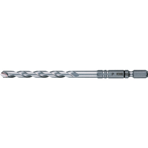 VESSEL　磁器タイル用ドリル　APD　ドリル径：6．5mm　有効長：65mmJAN：4907587007032メーカー：（株）ベッセル / ブランド：VESSEL / 原産国：ベトナム特長●専用設計された先端形状と材質により、磁器タイル...